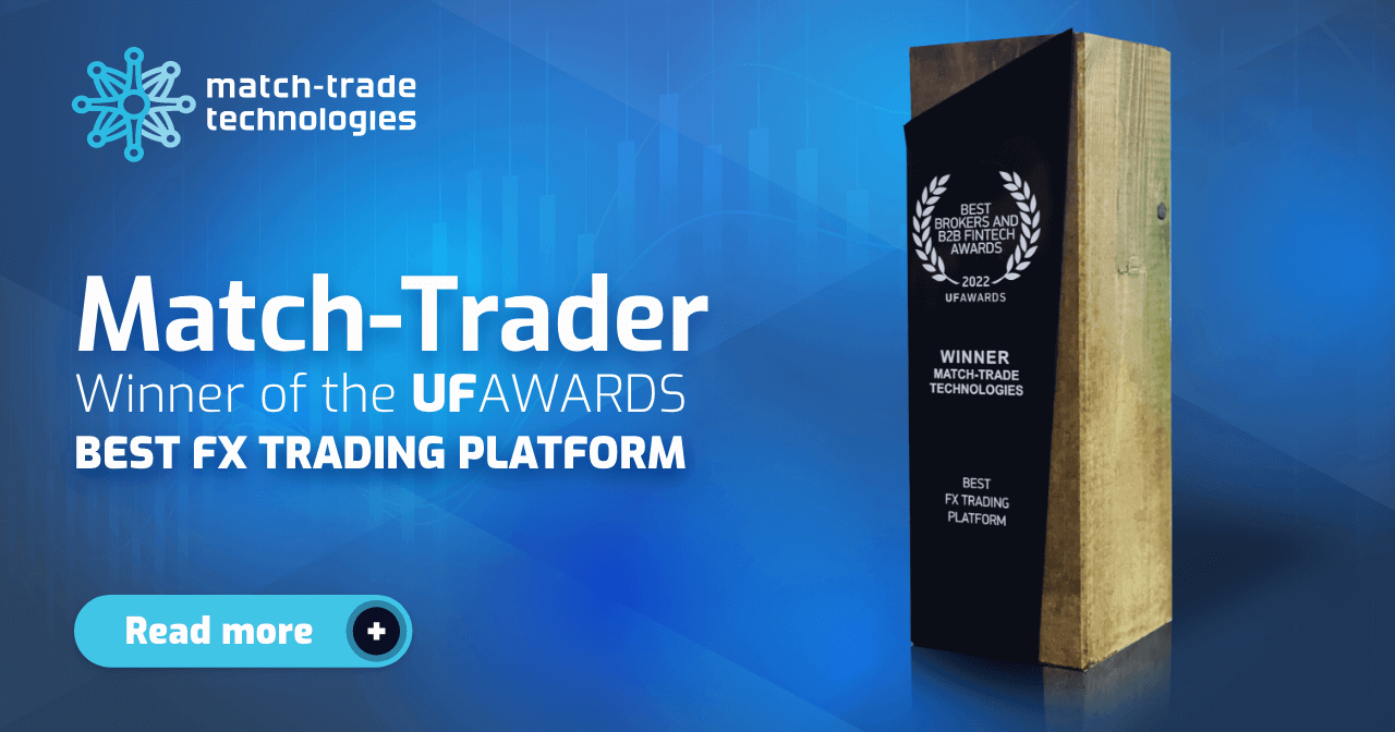 The Best Forex Trading Platform award for Match-Trader - Ultimate Fintech